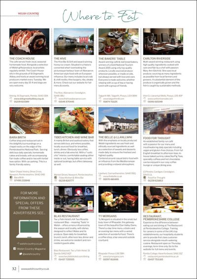 Advertising | Welsh Country