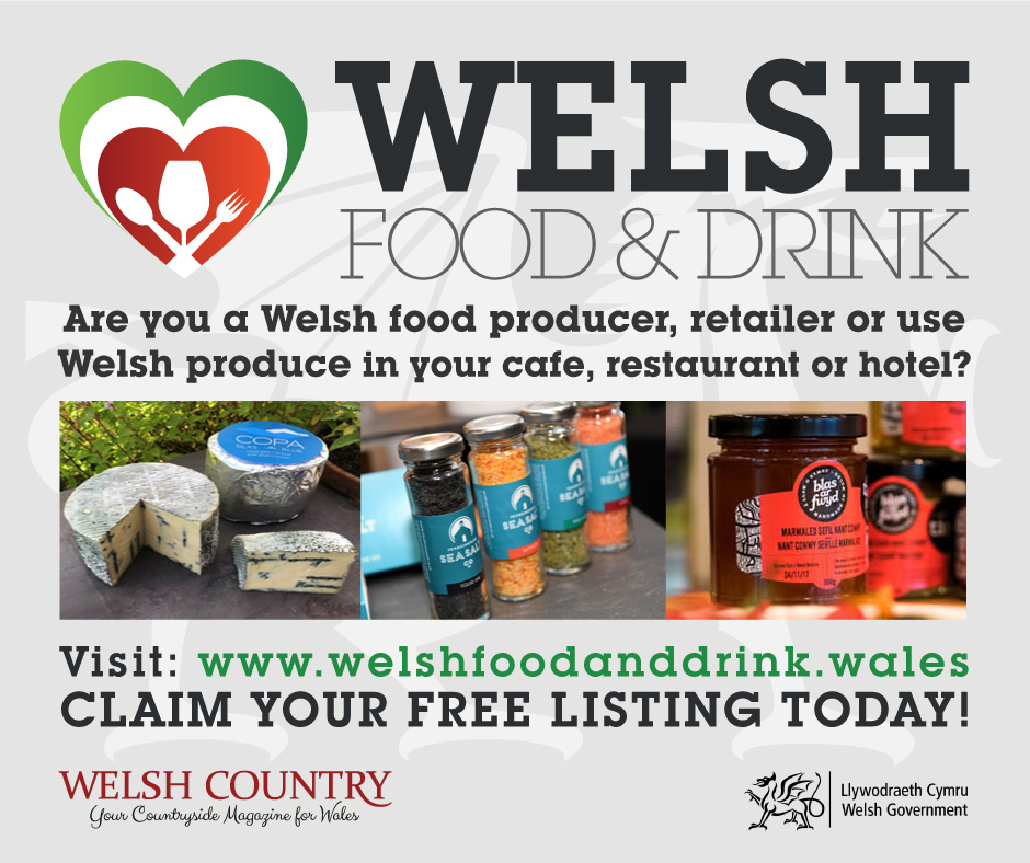New Welsh Food & Drink Website | Welsh Country