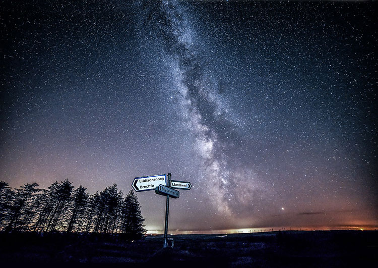 Highlighting Low Light Pollution and Quality Local Produce | Welsh Country